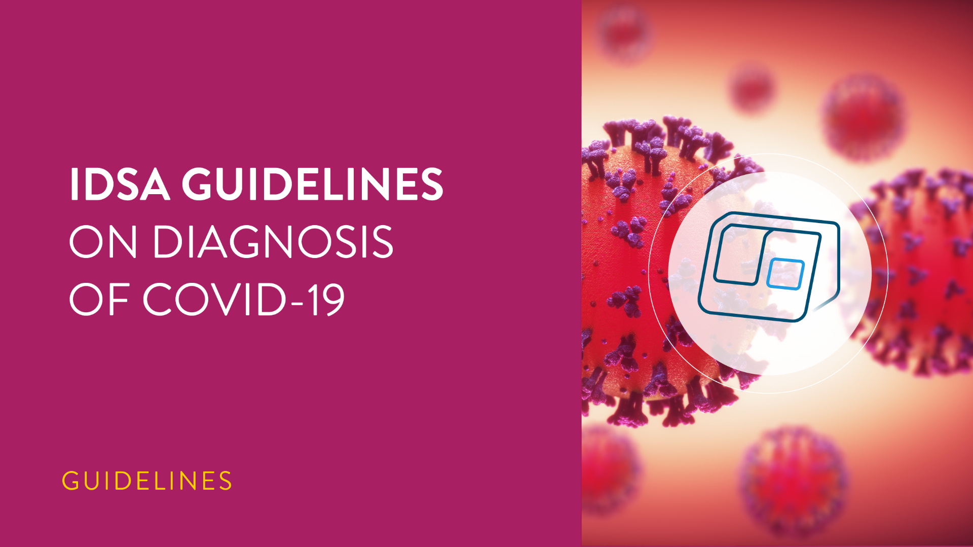 IDSA guidelines on the diagnosis of COVID-19 molecular diagnostic ...
